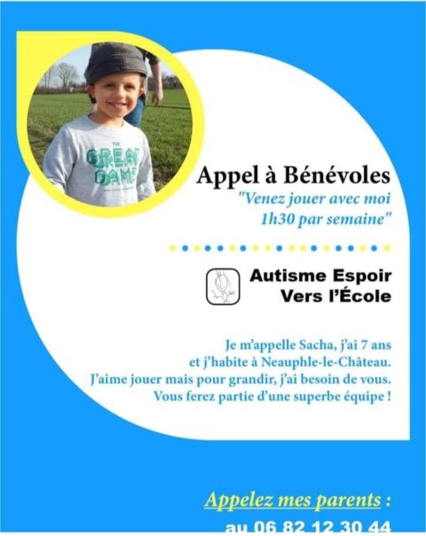 Affiche pour recherche de bénévole : la motivation avant tout